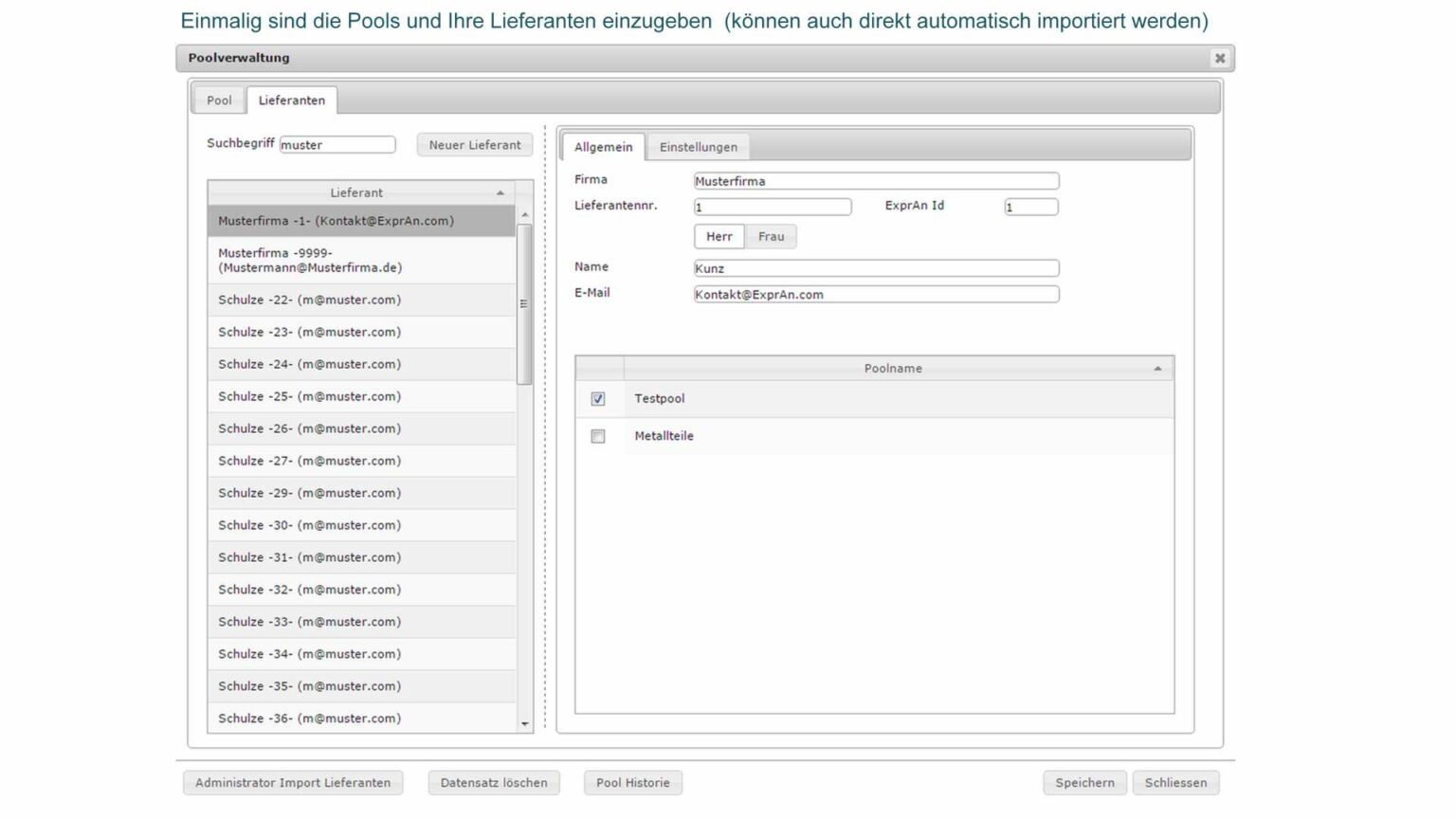 Ablauf einer Anfrage in ExprAn - ExprAn - Das ExpressAnfragesystem
